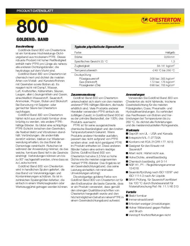Product Literature Search | Chesterton